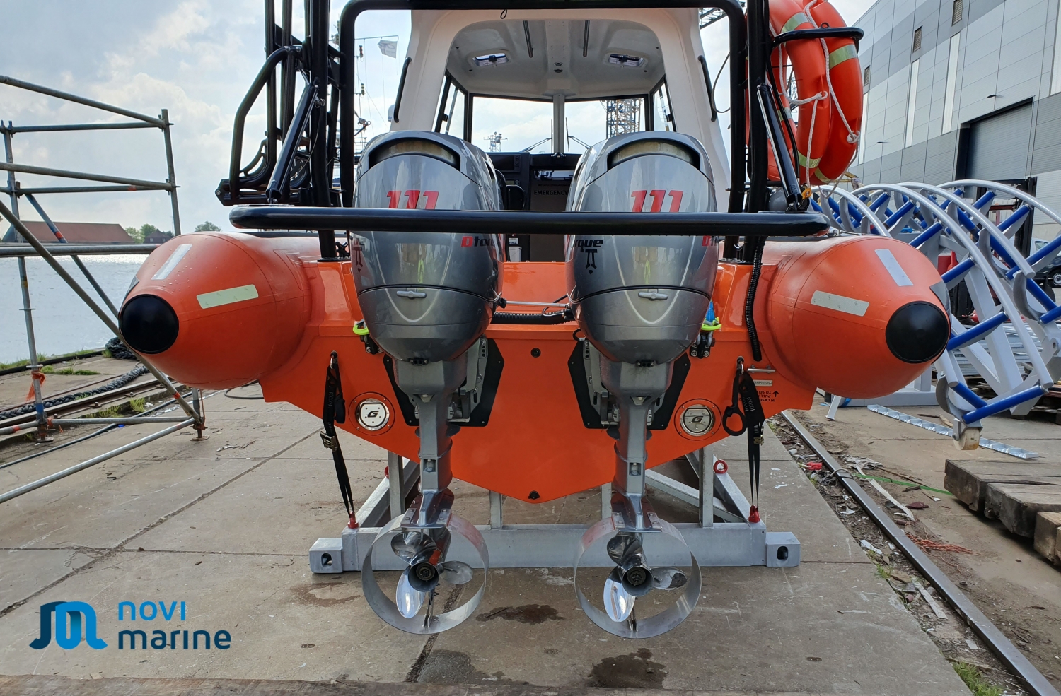 Professionele cabin RIB huren: GEMINI WR880 ‘Parow’ - novi-marine