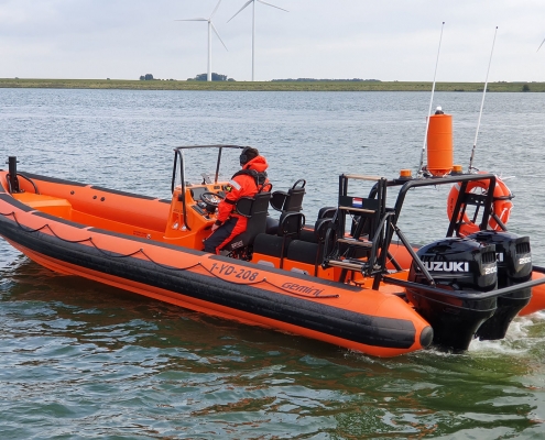 9 mtr. Professional Offshore Support RIB for sale or charter - novi marine