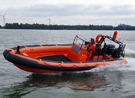 9 mtr. Professional Offshore Support RIB for sale or charter - novi marine